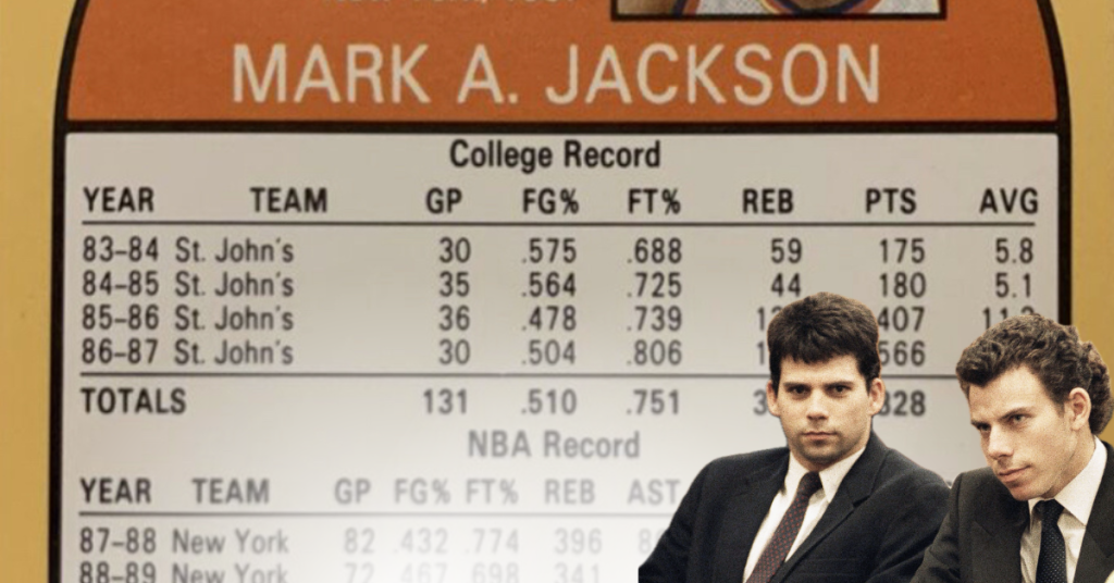 The Mark Jackson Card with the Menendez Brothers: 3 Fascinating Reasons ...